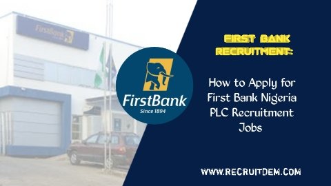 First Bank Recruitment 2024 Application Portal | Www.firstbanknigeria ...